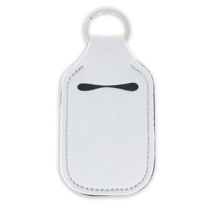 Sublimation Hand Sanitizer Holder Keychain 1 oz