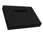 Black Shadow Mount Display Block for Photo Panels - 4" x 4"