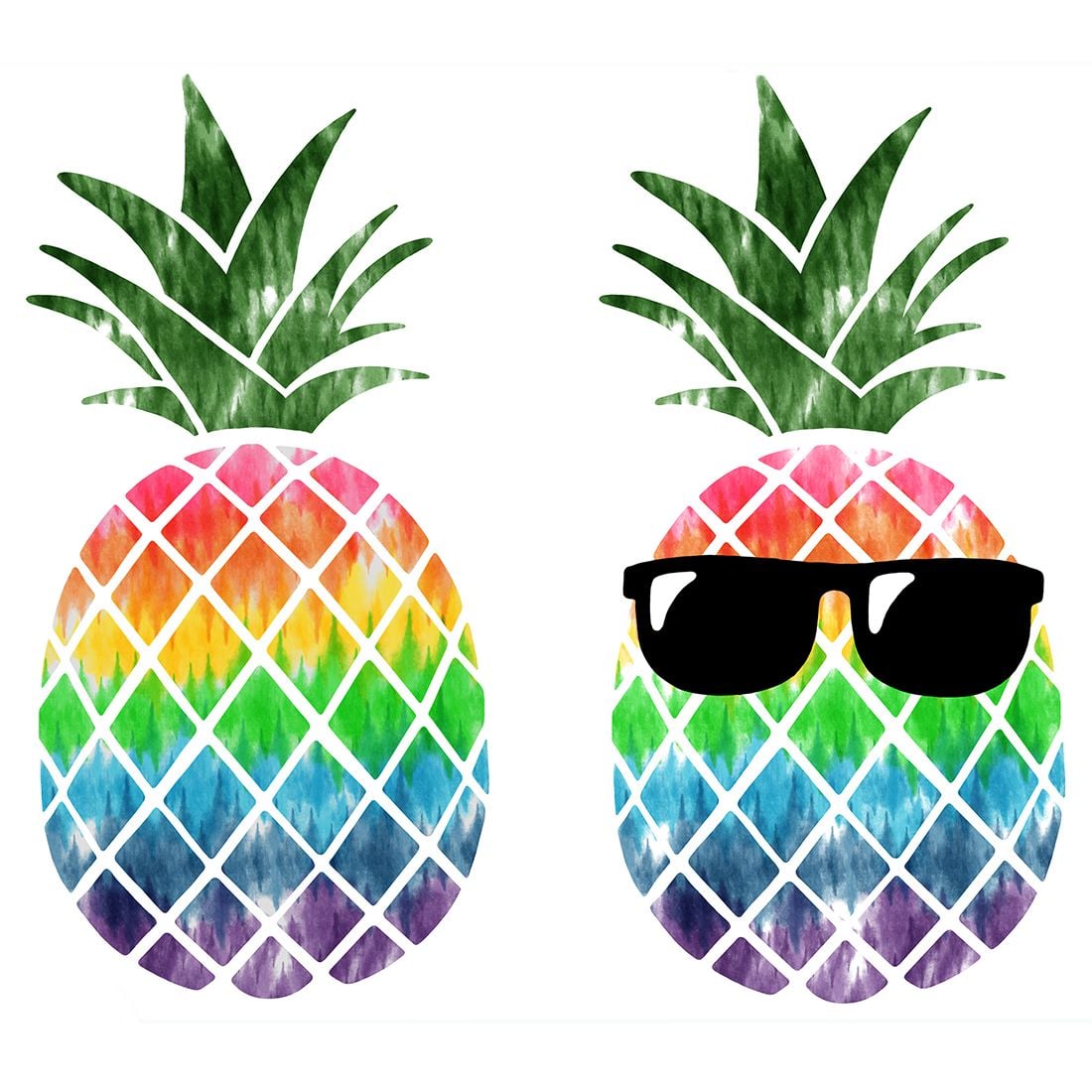 Tie-Dye Pineapple Sublimation