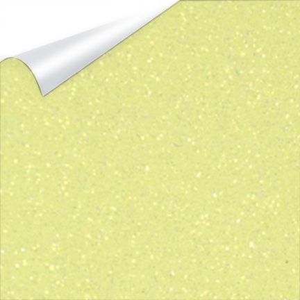 20" Siser Glitter Heat Transfer Vinyl x 5 yards - Neon Yellow - CLEARANCE