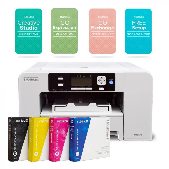 Sawgrass SG500 Sublimation Printer SubliJet-UHD Package